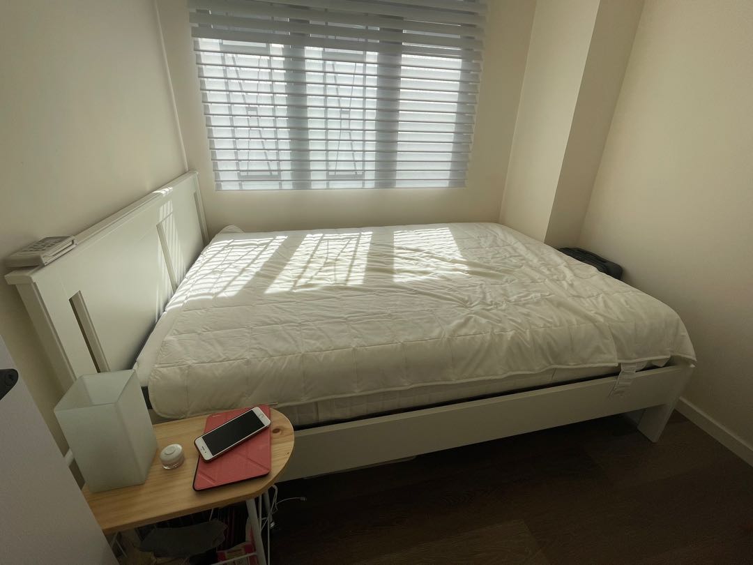 IKEA Fillan Double spring mattress, 傢俬＆家居, 傢俬, 床架及床褥 - Carousell
