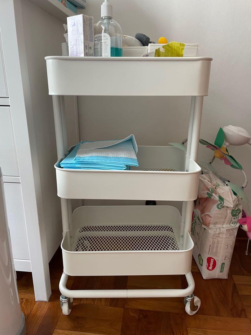 IKEA trolley, Furniture & Home Living, Furniture, Shelves, Cabinets ...