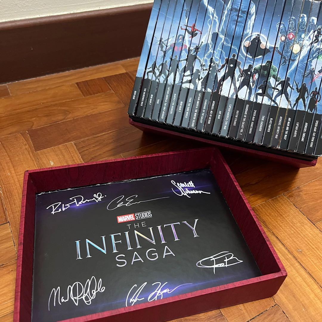 Marvel Infinity Saga 4K limited Collection Blu Ray set, Hobbies & Toys ...
