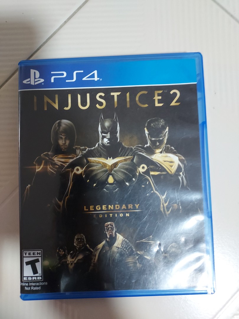 Injustice 2, legendary Edition, Video Gaming, Video Games, PlayStation ...
