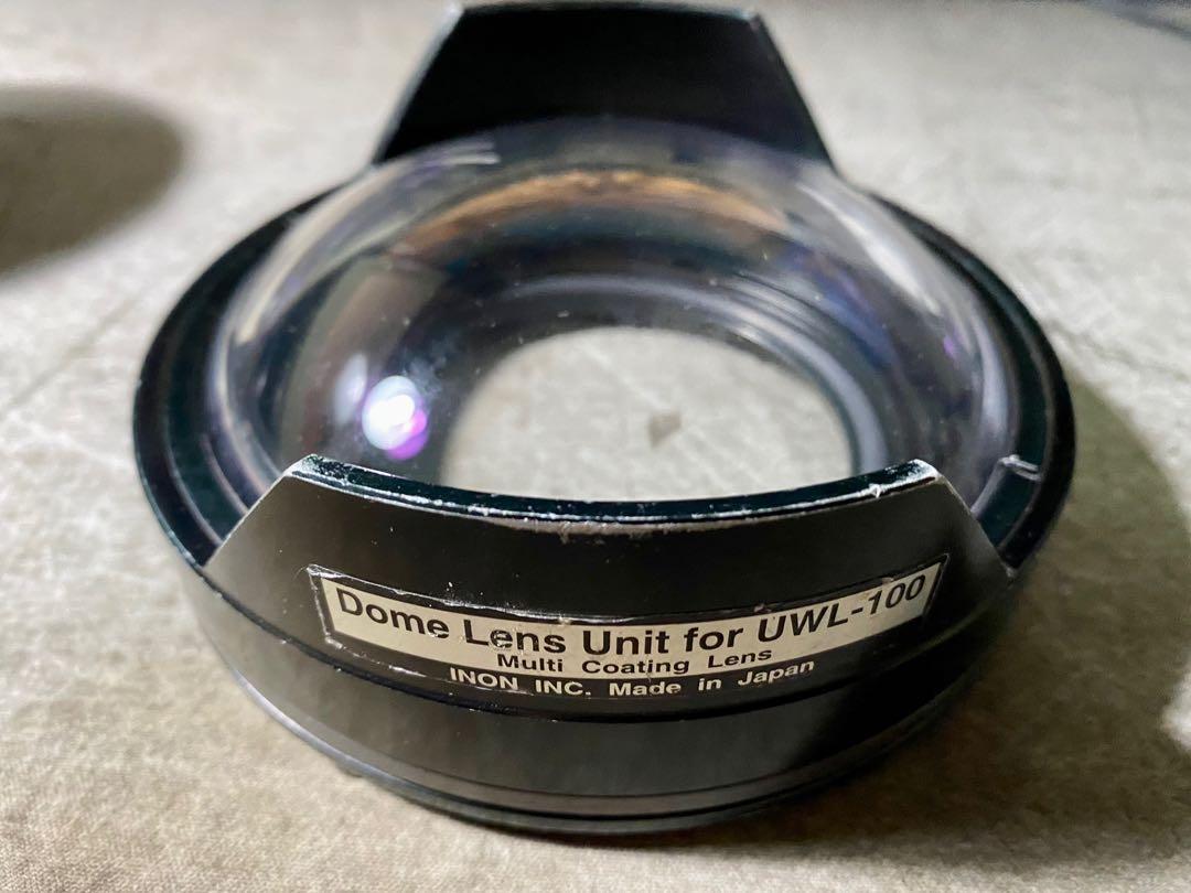 Underwater Dome Port Set - INON UWL-100 Achromat Wide Lens Type 2 with ...