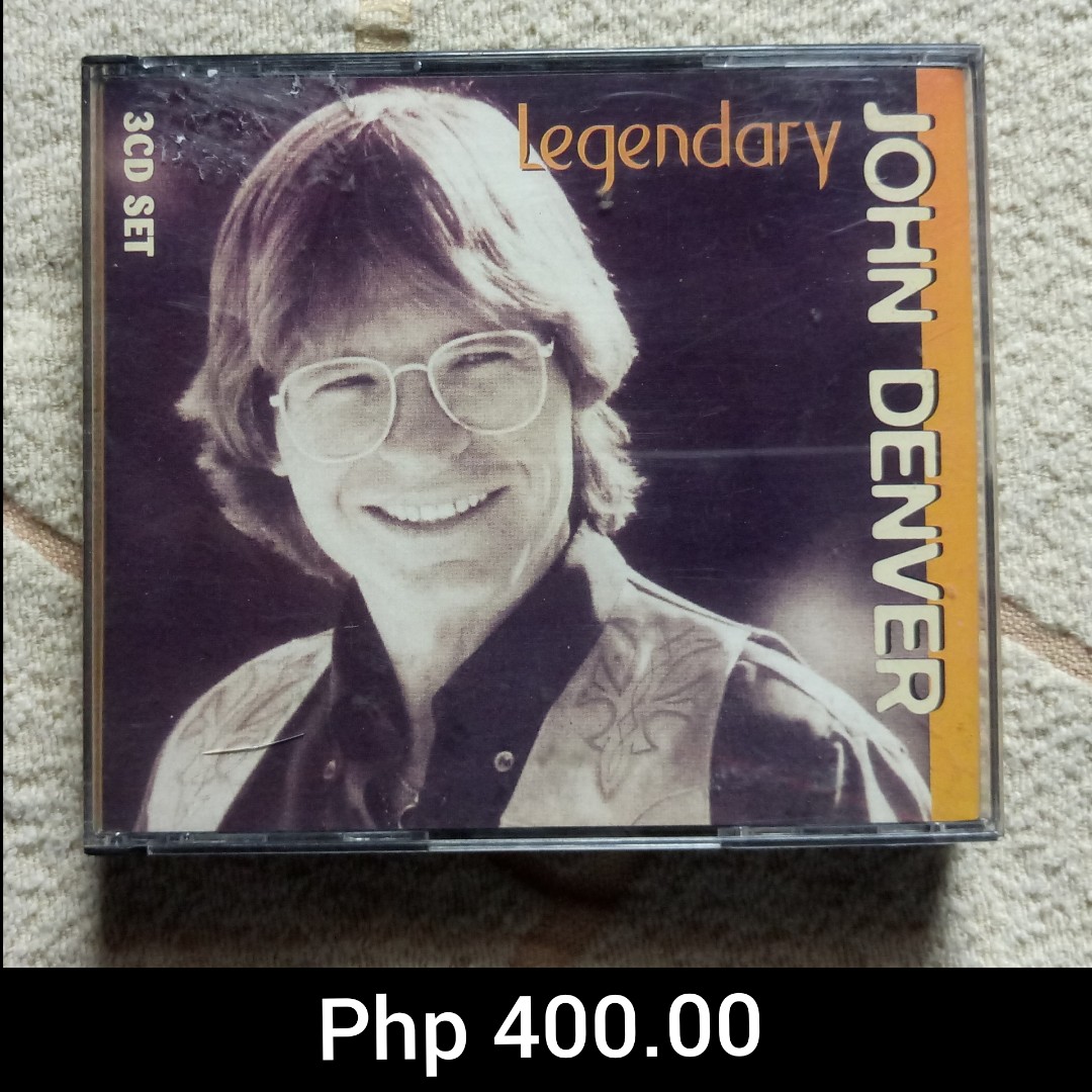John Denver: Legendary, Hobbies & Toys, Music & Media, CDs & DVDs on ...