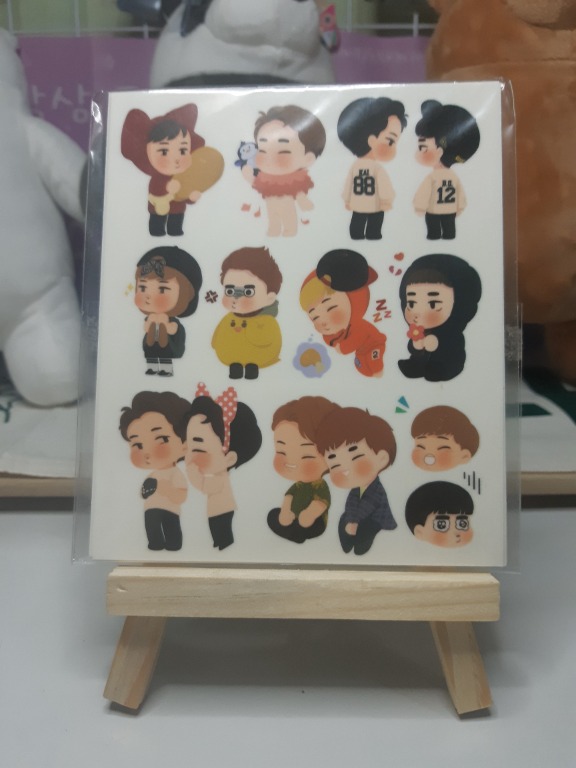 [EXO] Kai Kyungsoo Stickers (@covmf_xo), Hobbies & Toys, Memorabilia ...