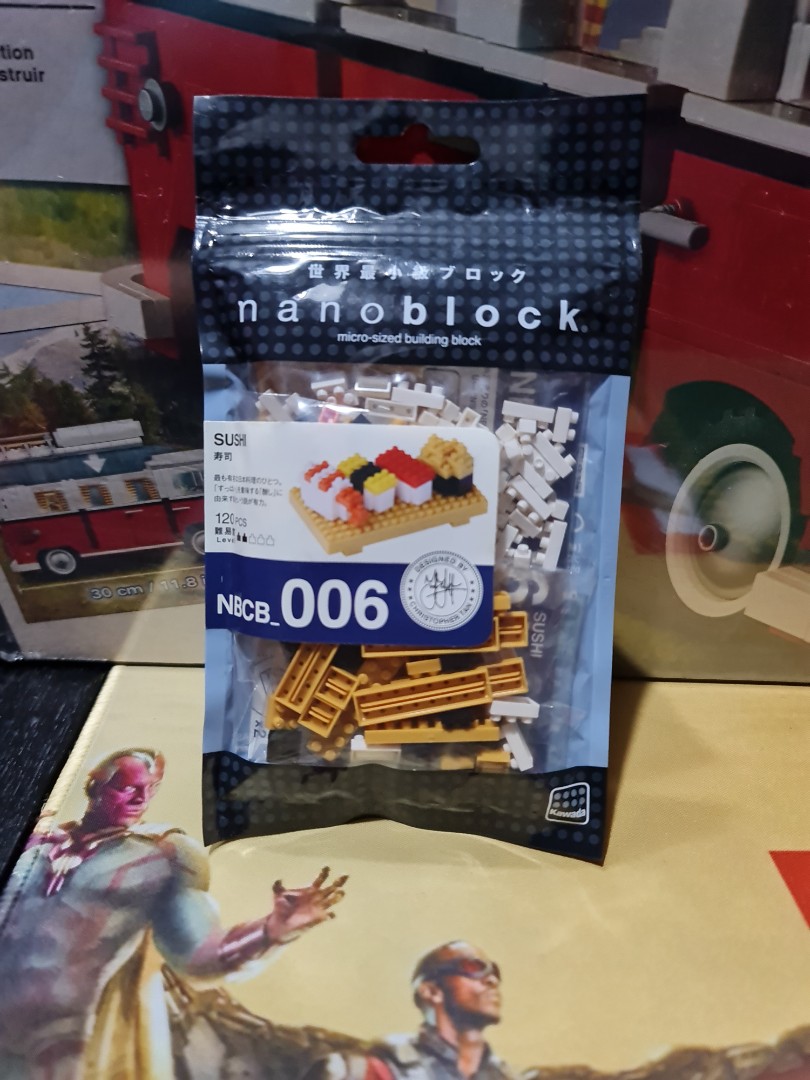 Kawada Nanoblock Sushi, Hobbies & Toys, Toys & Games on Carousell