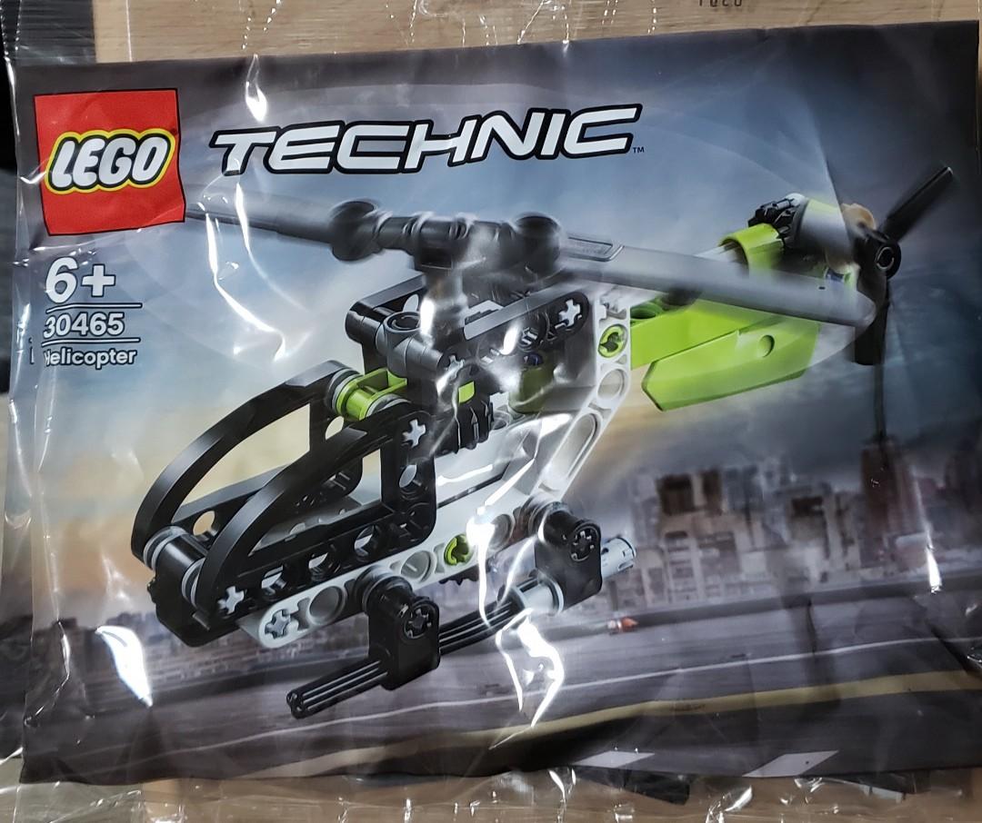 Lego Technic 30465 Helicopter 樂高30465直升機, 興趣及遊戲, 玩具 & 遊戲類 - Carousell