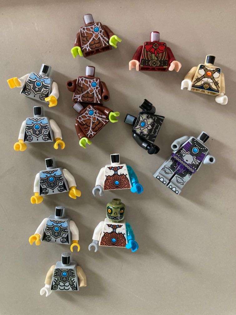 LEGO Torsos Chima, Hobbies & Toys, Toys & Games on Carousell