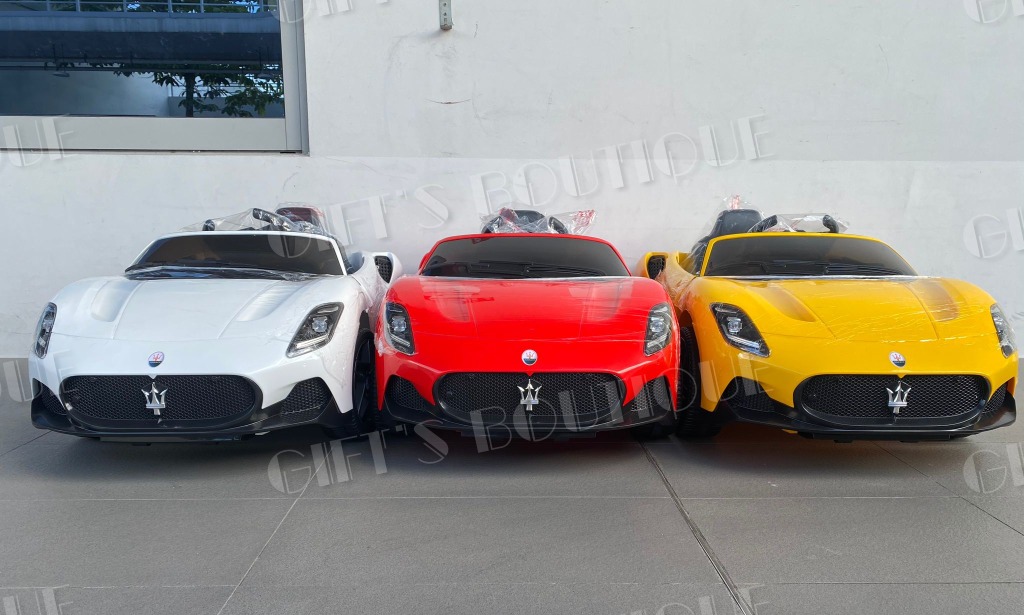 [Lifetime Warranty] Maserati electric children battery operated ...