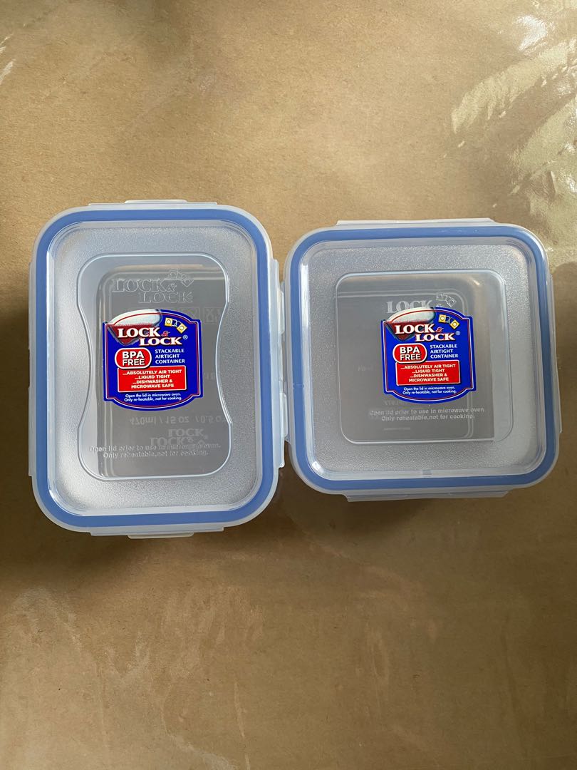Lock&Lock Stackable Airtight Containers, Furniture & Home Living ...