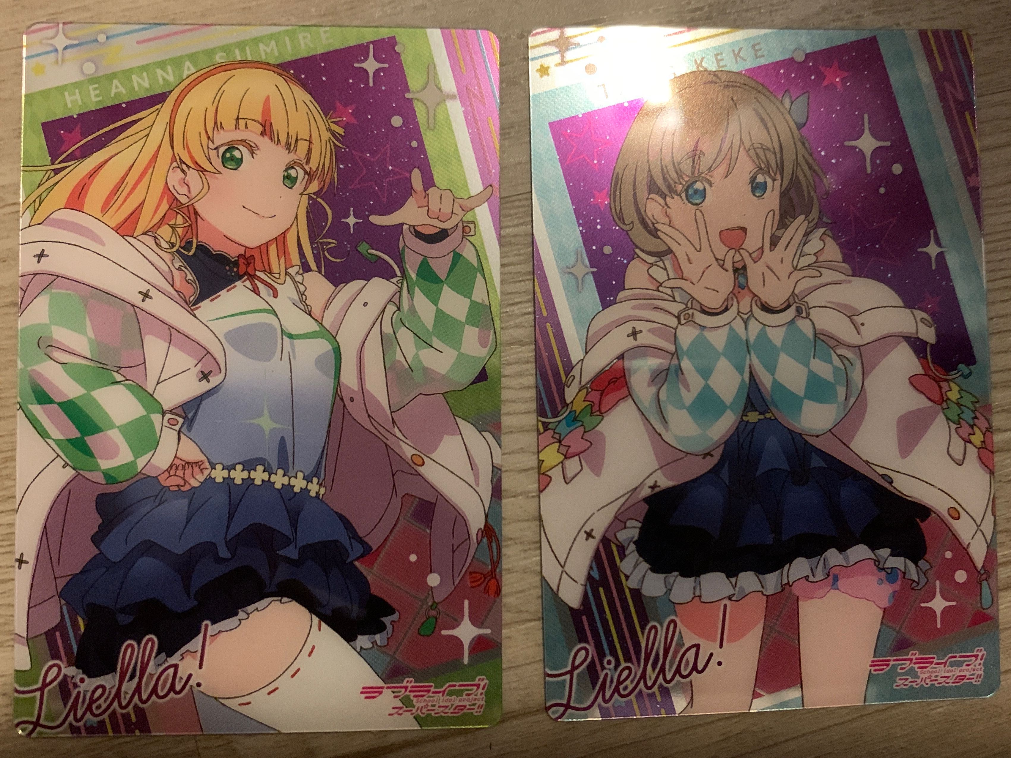 Love Live Liella! Wafer cards, Hobbies & Toys, Toys & Games on Carousell