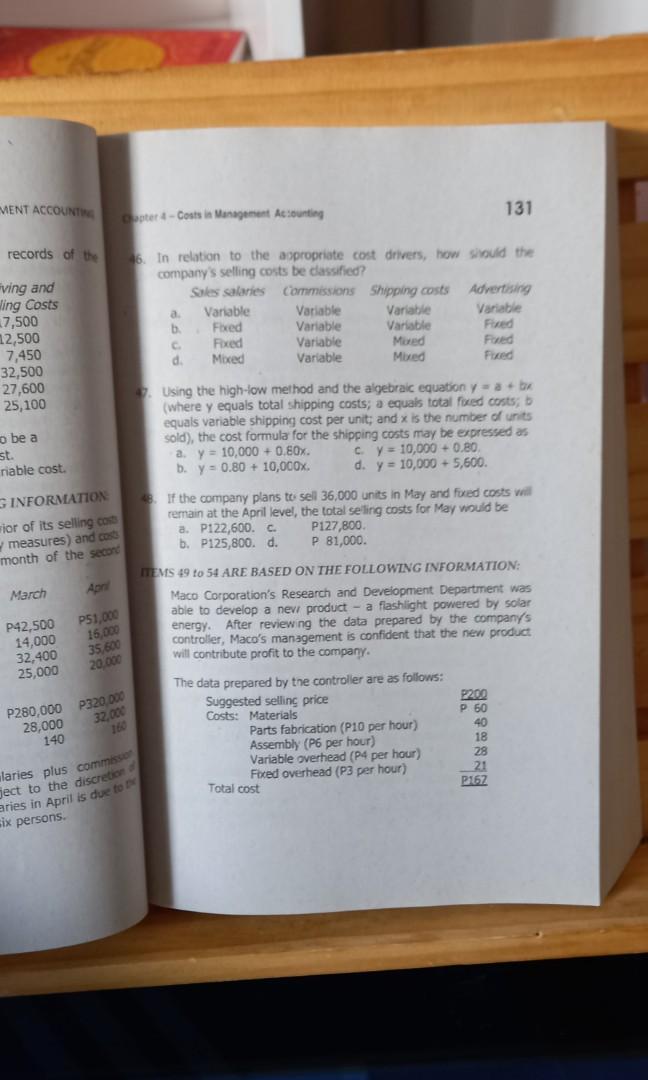 Management Accounting Reviewer by Roque, Hobbies & Toys, Books ...