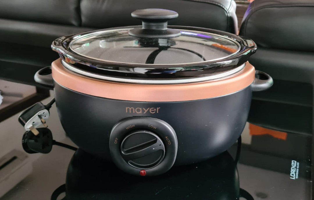 Mayer Electric Slow Cooker 3.5L, TV & Home Appliances, Kitchen ...