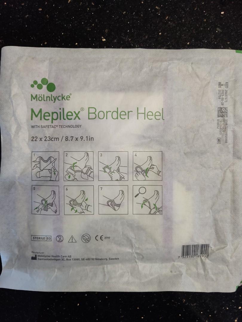 Mepilex Border Heel foam pad (sterile), Health & Nutrition, Medical ...