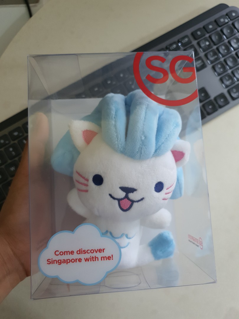 Merli Merlion Plushie/Soft Toy, Hobbies & Toys, Toys & Games on Carousell