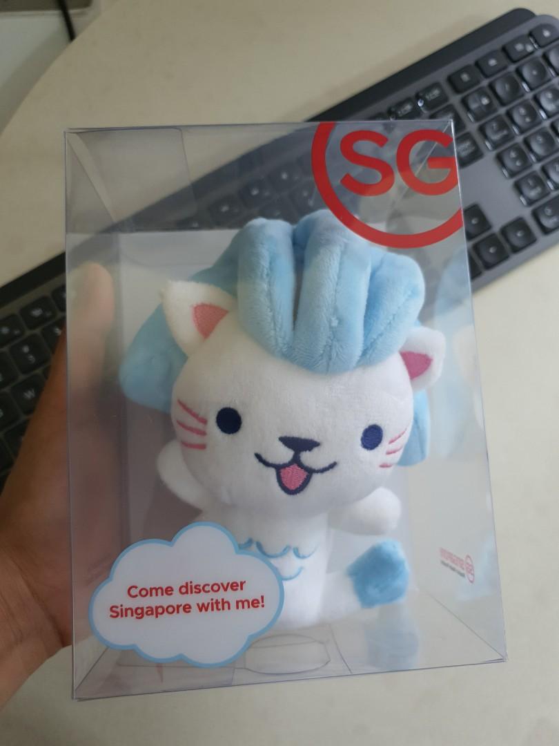 Merli Merlion Plushie/Soft Toy, Hobbies & Toys, Toys & Games on Carousell