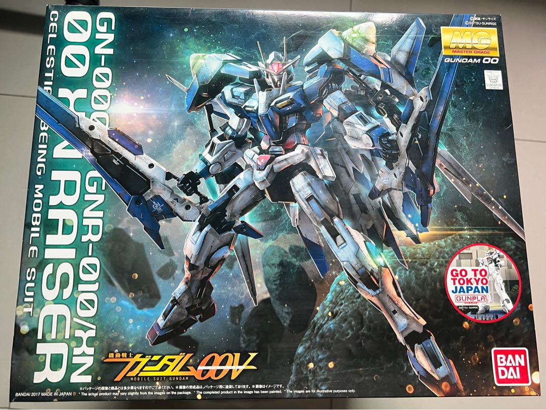 MG 1/100 Gundam 00 XN Raiser, Hobbies & Toys, Toys & Games on Carousell