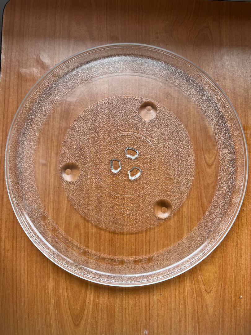 Microwave Glass Plate 12 inch, Furniture & Home Living, Kitchenware ...