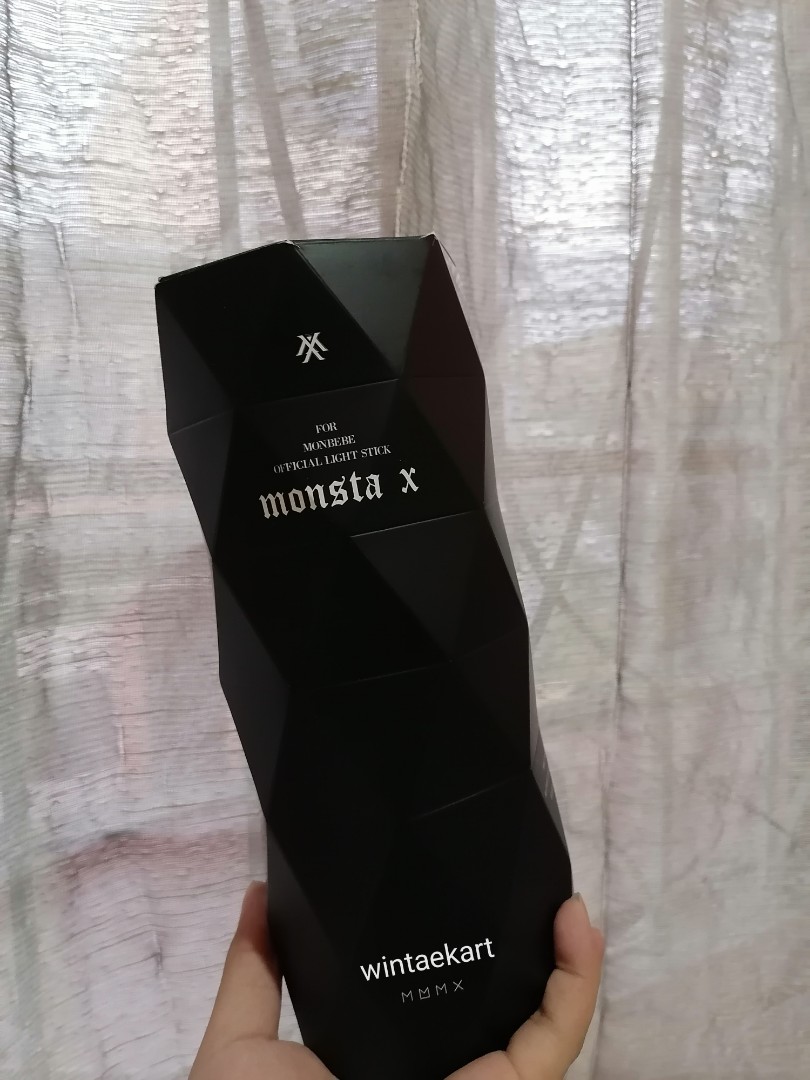 MONSTA X VER 1 LIGHTSTICK MONDOONGIE MX WTS LFB PH ONLY MX, Hobbies ...