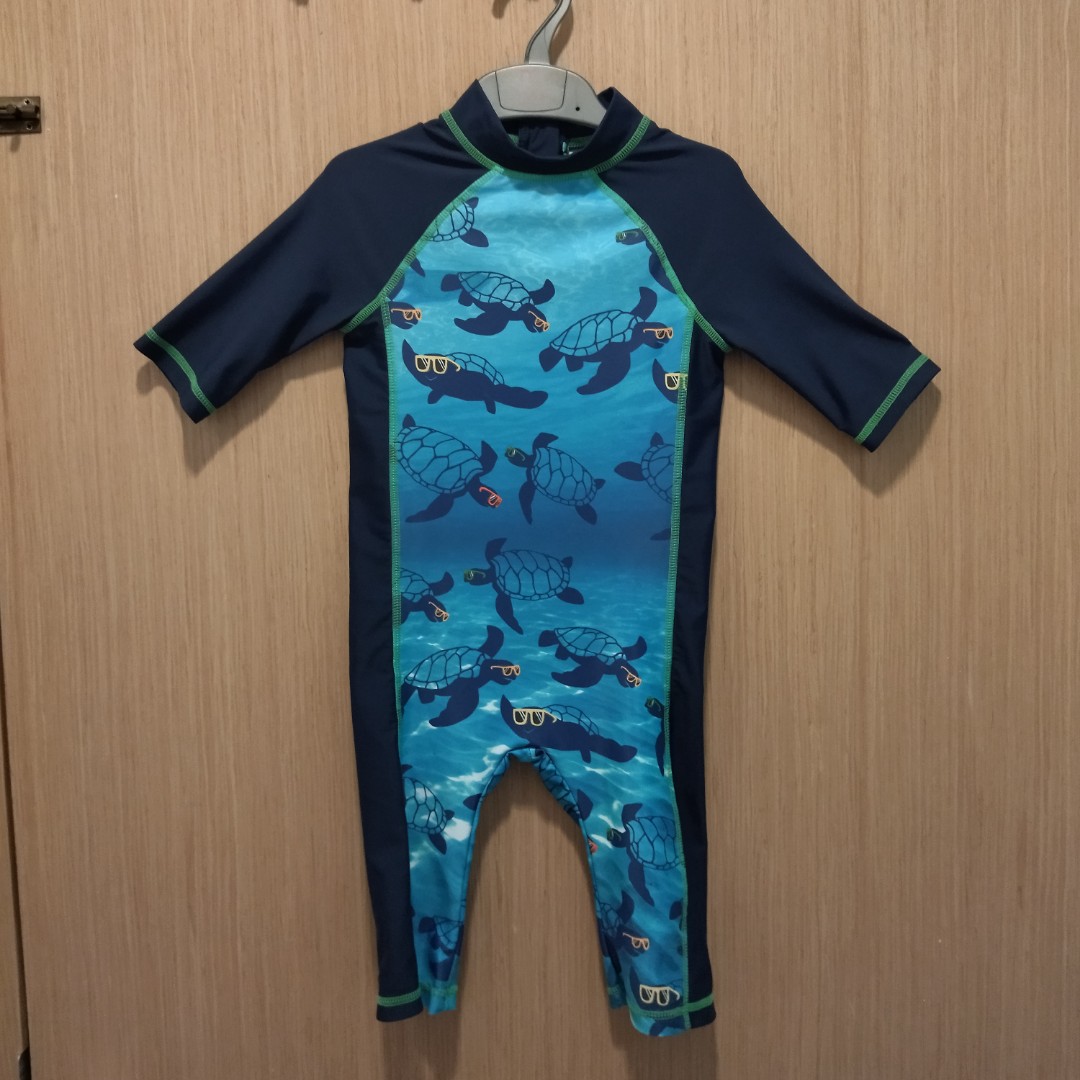 Mothercare Excellent Condition Hardly Used Kids Swimsuit Turtle, Babies ...