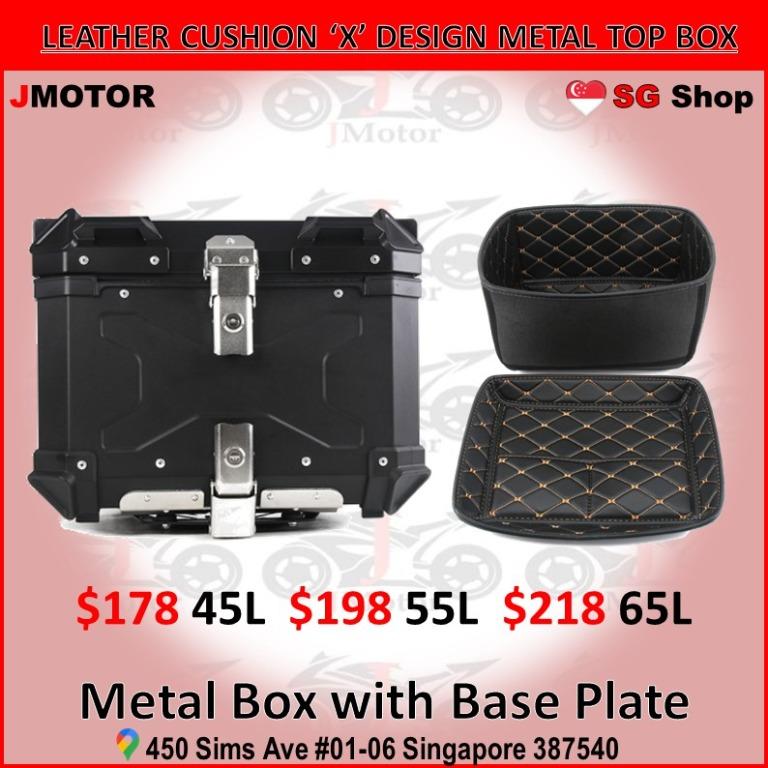 Motorcycle Top Box Rack, Motorcycles, Motorcycle Accessories on Carousell