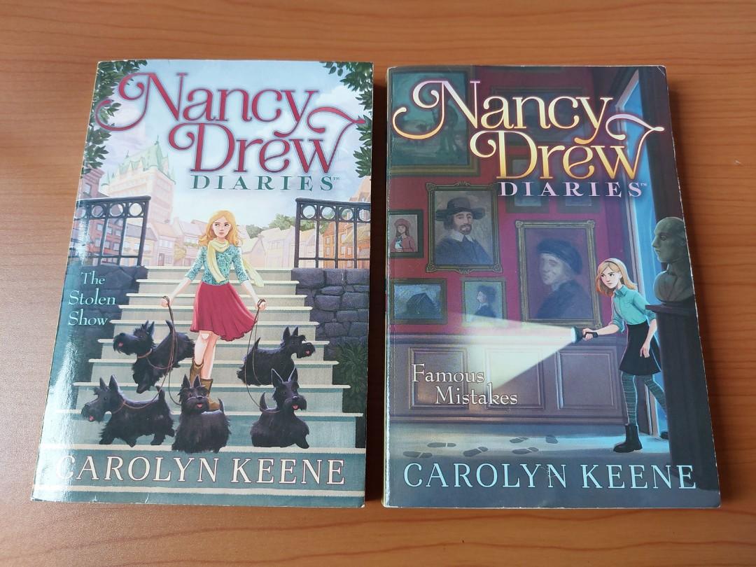 Nancy Drew Diaries - The Stolen Show / Famous Mistakes, Hobbies & Toys ...