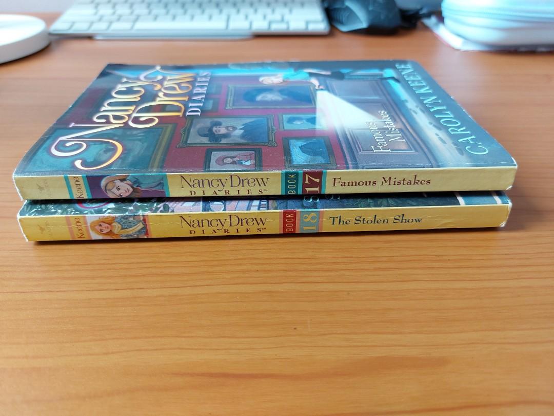 Nancy Drew Diaries - The Stolen Show / Famous Mistakes, Hobbies & Toys ...