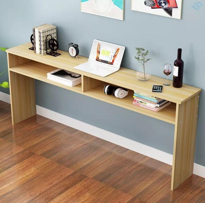 Narrow study table, Furniture & Home Living, Furniture, Tables & Sets ...
