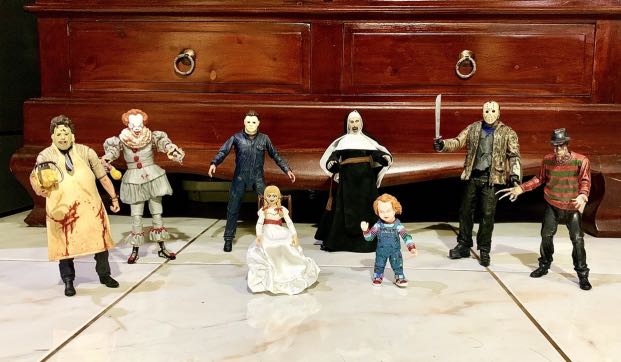 Neca Horror Figure set KO, Hobbies & Toys, Toys & Games on Carousell