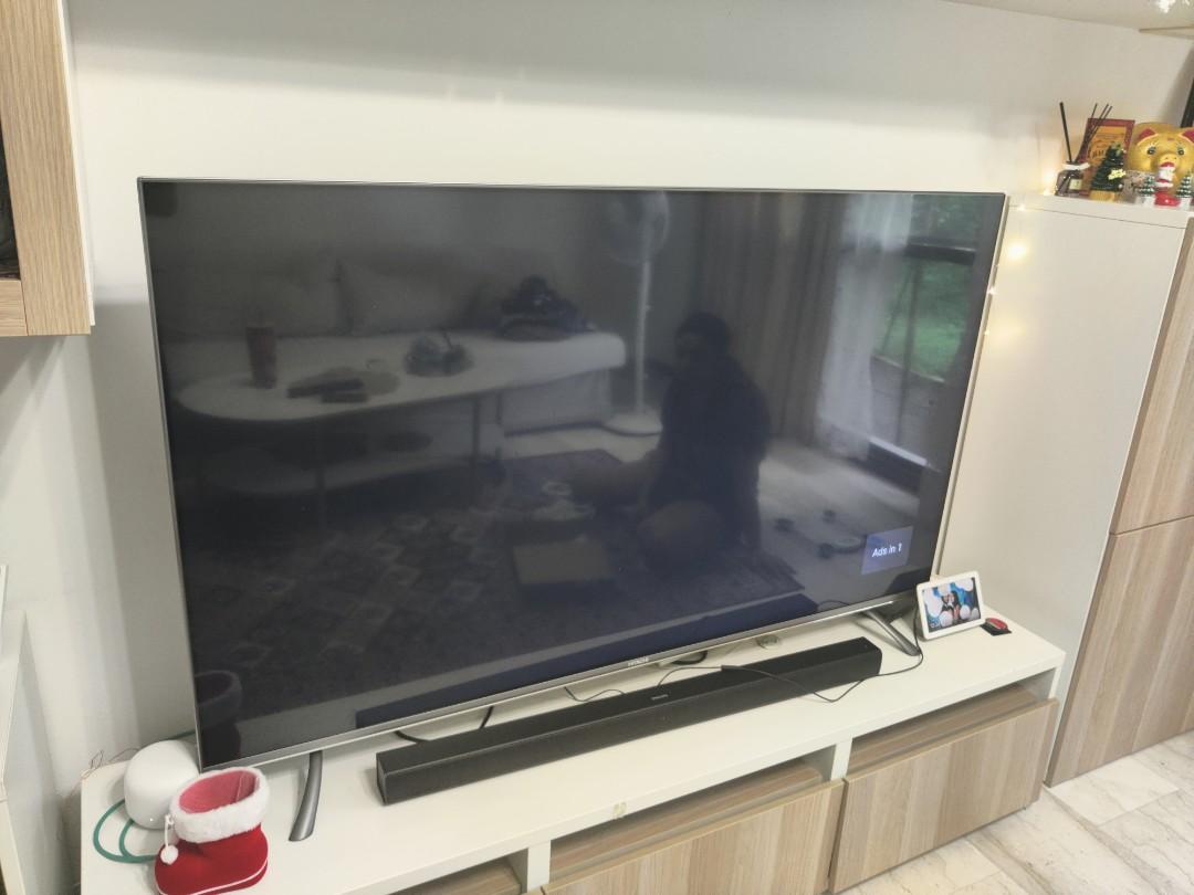 New Hitachi 65 inch 4K UHD smart TV, TV & Home Appliances, TV ...