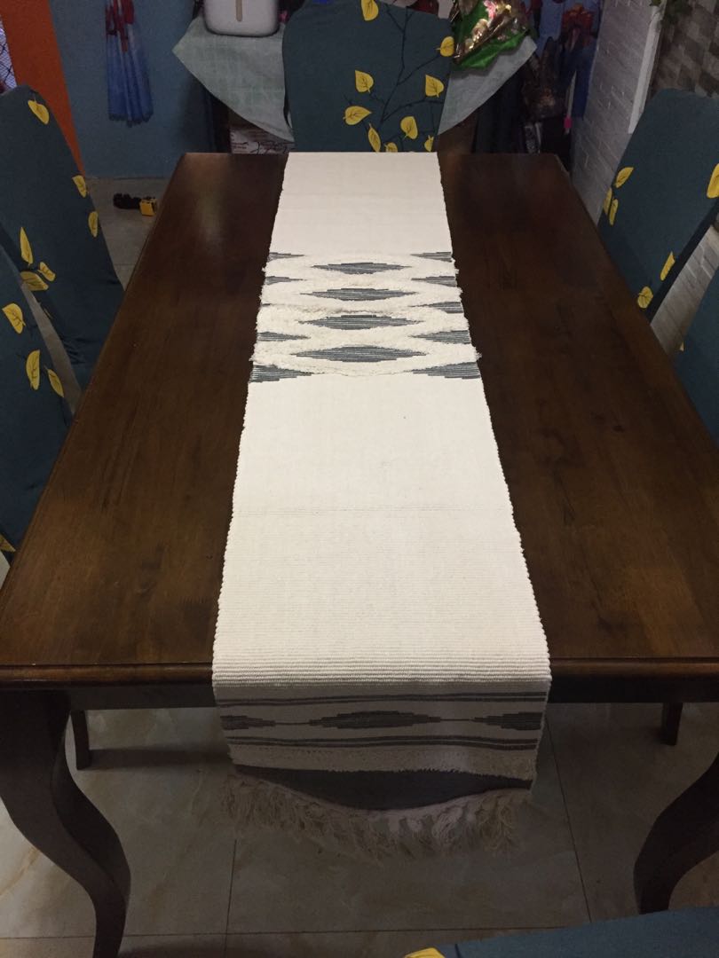 Nordic Scandi table runner, Furniture & Home Living, Furniture, Tables ...