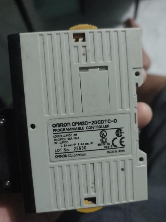 Omron plc cpm2c-20cdtc-d controller, Commercial & Industrial, Industrial Equipment on Carousell