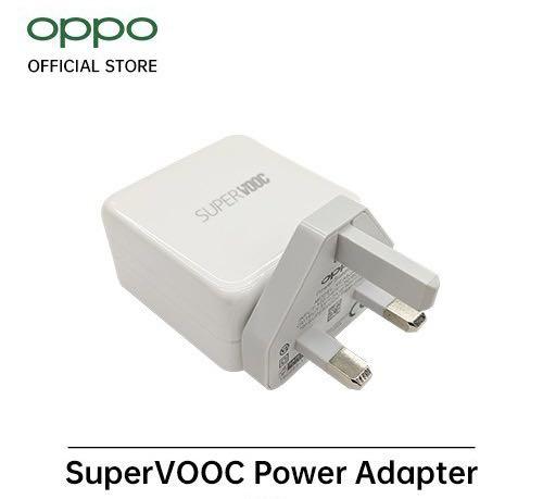 Oppo SuperVooc 50W 3 Pin Adaptor, Mobile Phones & Gadgets, Mobile ...