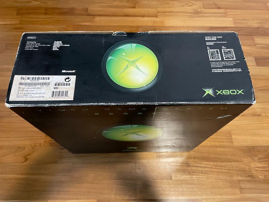 Original First Generation Xbox - Never Unsealed, Video Gaming, Video ...