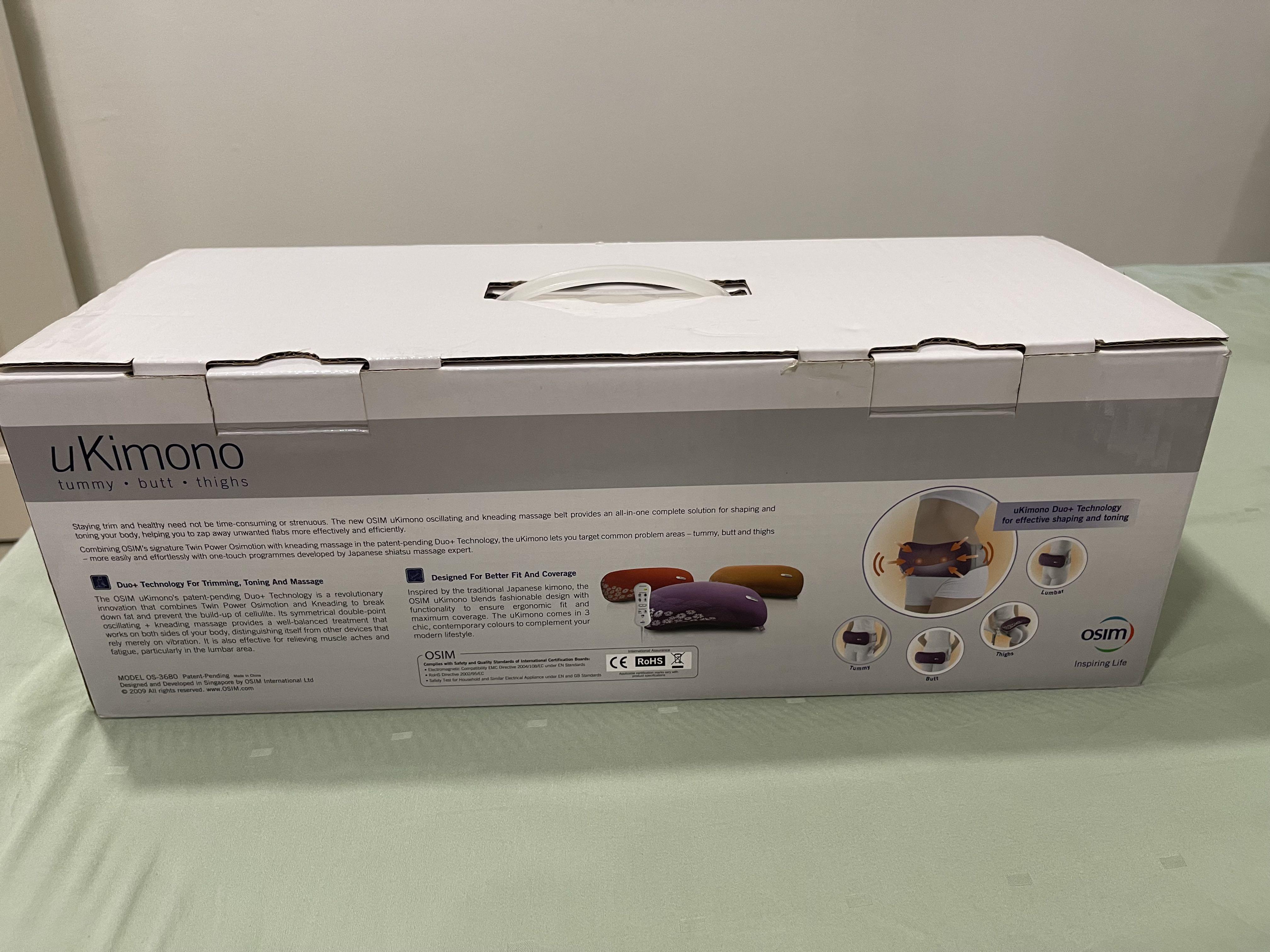 OSIM uKimono massager, Health & Nutrition, Massage Devices on Carousell