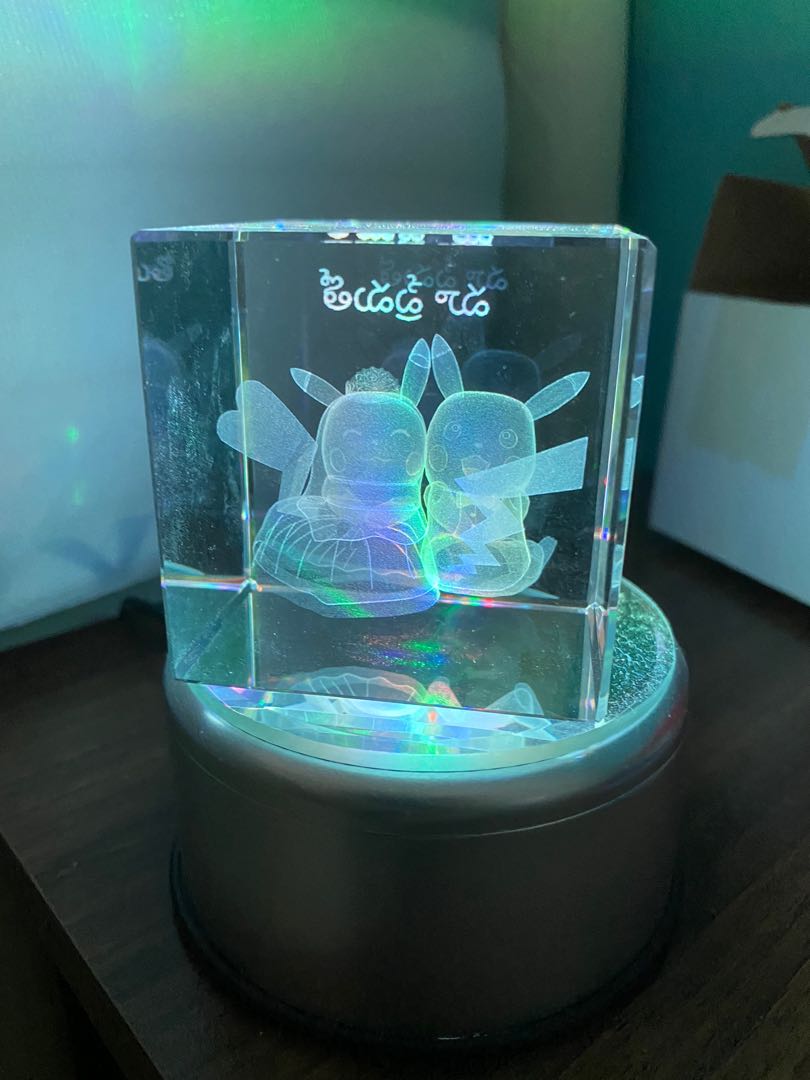 Pikachu Crystal, Hobbies & Toys, Memorabilia & Collectibles, Fan ...