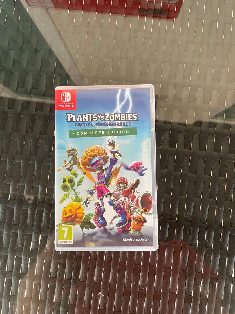 Plants vs Zombies Nintendo Switch, Video Gaming, Video Games, Nintendo ...
