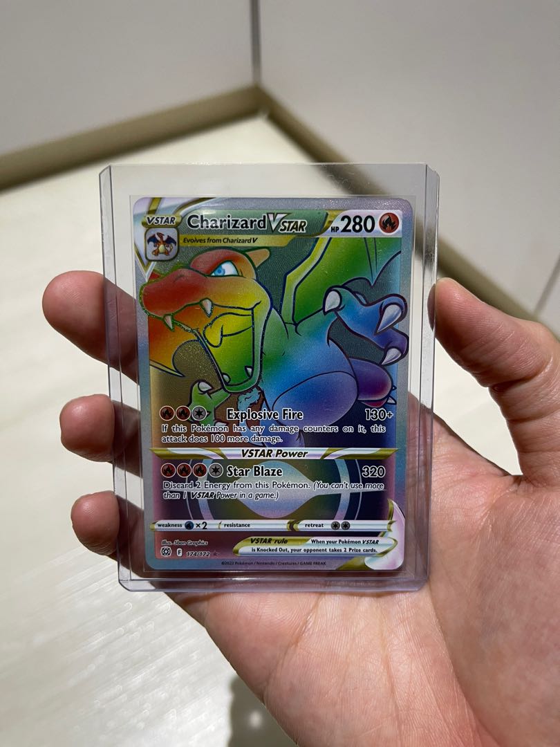 [Price update] Pokemon TCG Brilliant Stars Charizard VSTAR Rainbow Rare ...