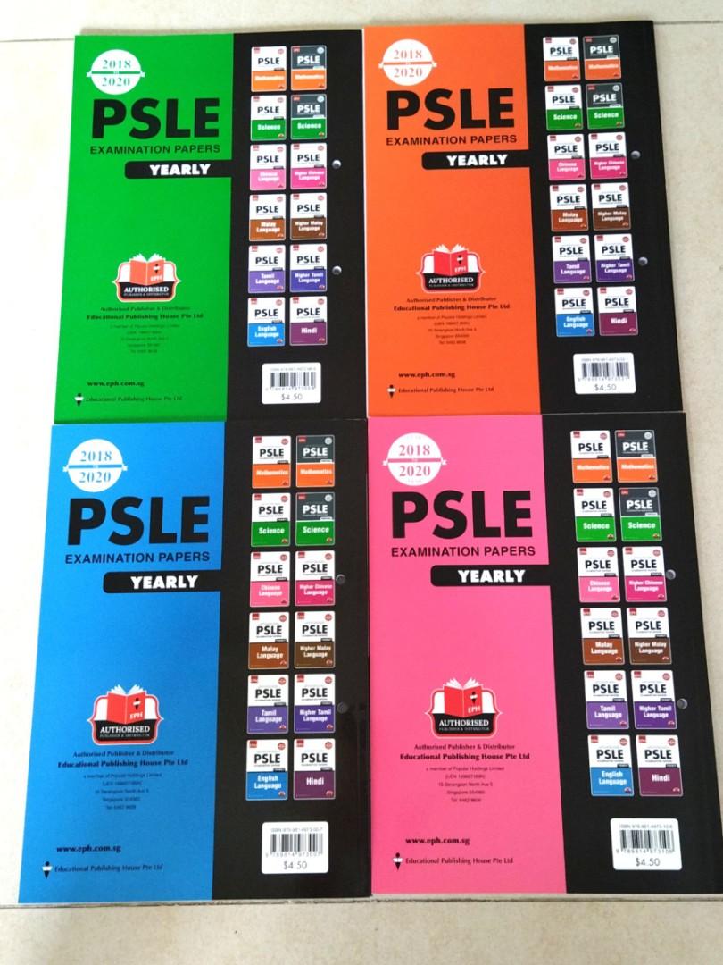 PSLE booklet 2018-2020, Hobbies & Toys, Books & Magazines, Assessment ...