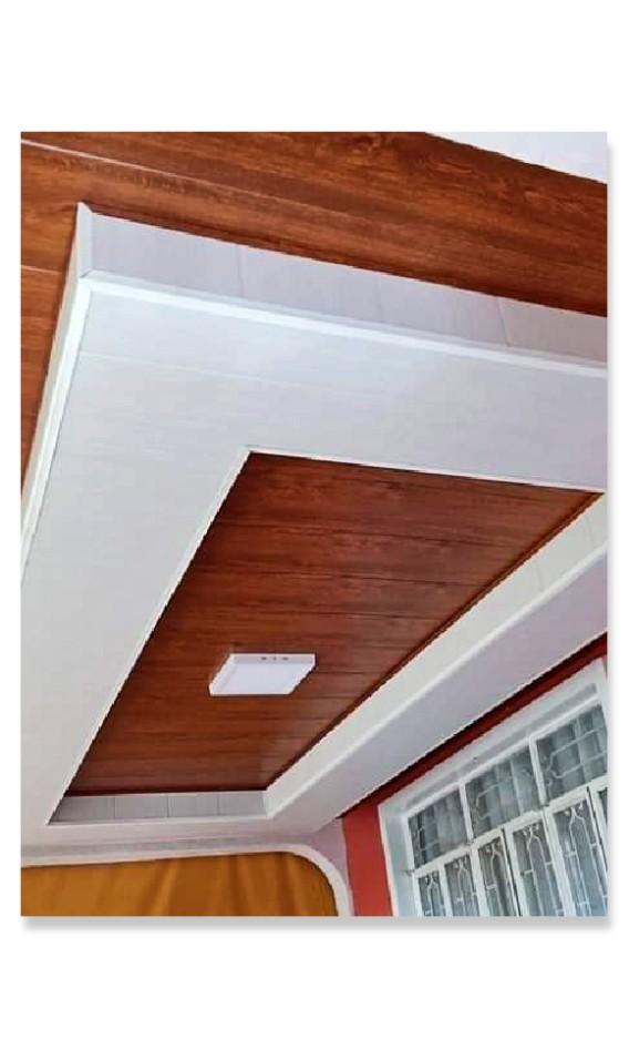 PVC CEILING Spandrel kisame Wallcladdings bright panel gypsum board ...