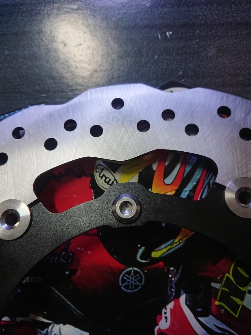 R15V3 Floating front brake disc 282mm with 5pc stainless steel screw ...