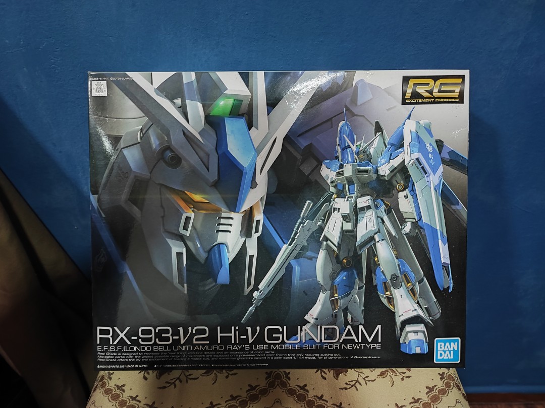 RG 1/144 RX-98-V2 Hi-V Gundam, Hobbies & Toys, Collectibles ...
