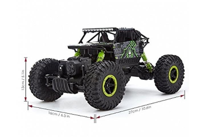 Rock Crawler Conqueror 1:18 Scale Rtr 4Wd Rally Car, Remote Control RC ...