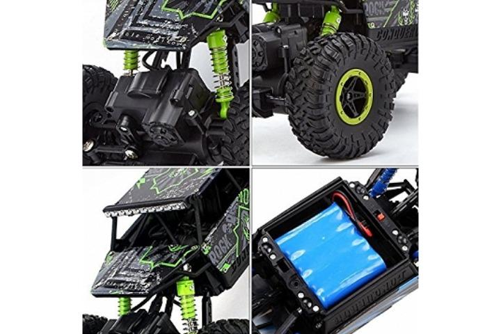 Rock Crawler Conqueror 1:18 Scale Rtr 4Wd Rally Car, Remote Control RC ...