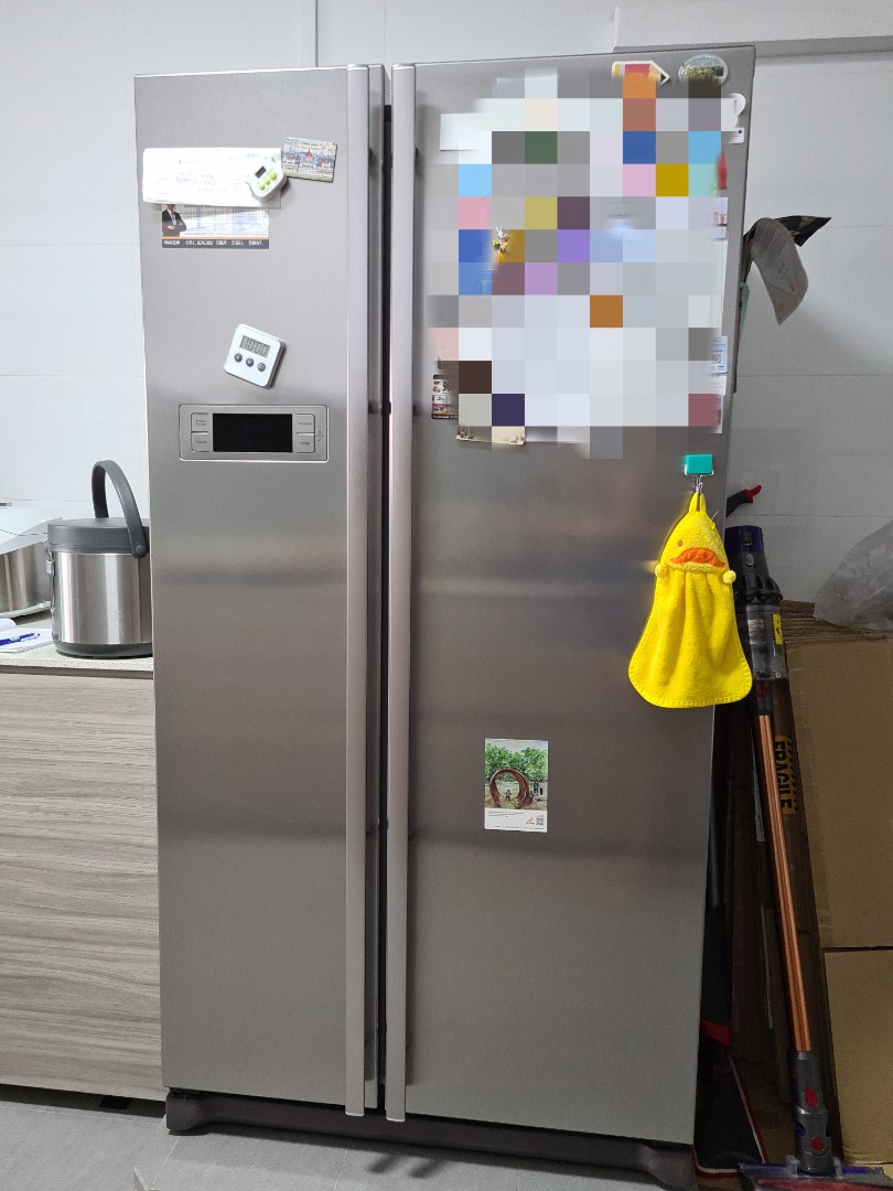 Samsung Fridge Two Door Side by Side RSH5 SBS with Twin Cooling, 537 L, TV & Home Appliances ...
