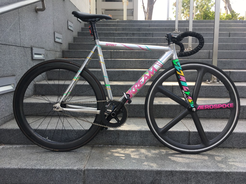 Selling Carbon Wheelset (Aerospoke USA front + 50mm rear), Sports ...