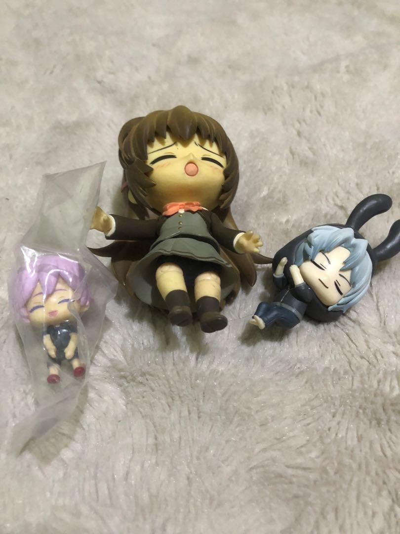 Set of Cute anime figures, Hobbies & Toys, Toys & Games on Carousell