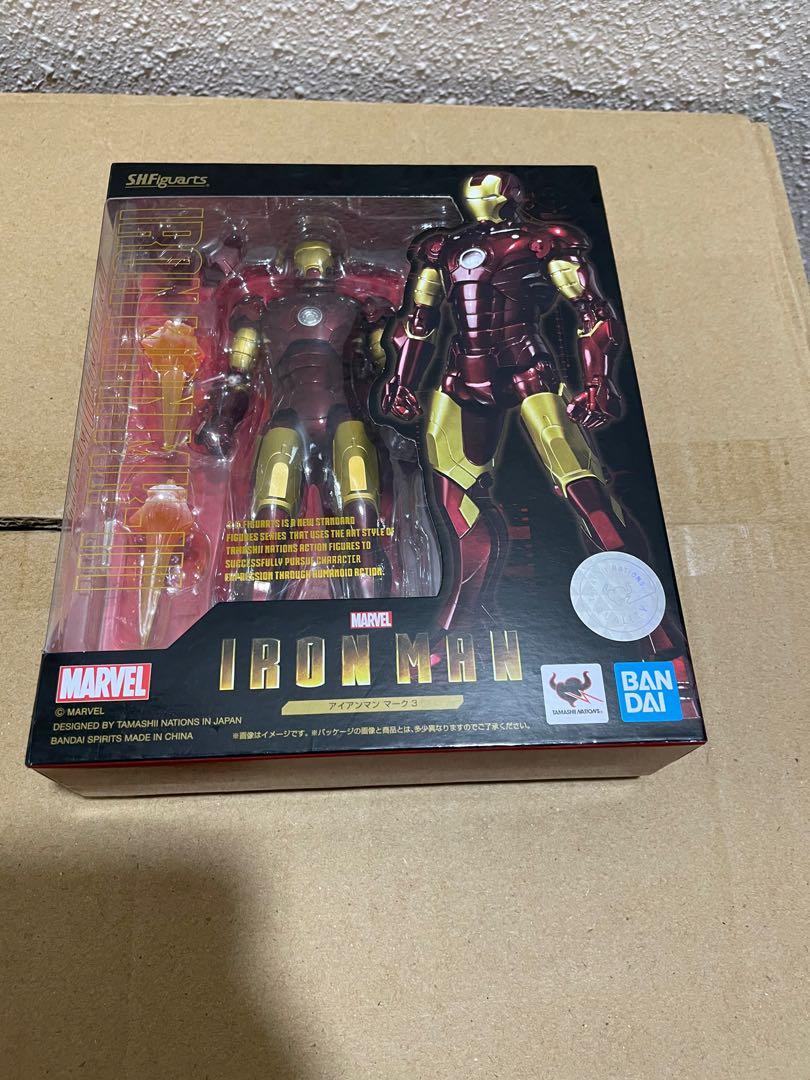 S.H.Figuarts Iron Man Marvel, Hobbies & Toys, Toys & Games on Carousell