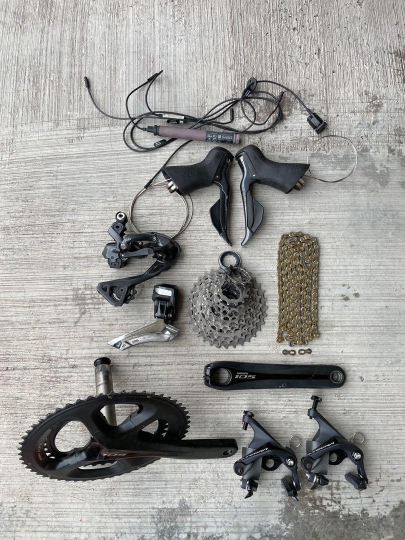 Shimano Ultegra Di2 8050 Groupset, Sports Equipment, Bicycles & Parts, Parts & Accessories on ...