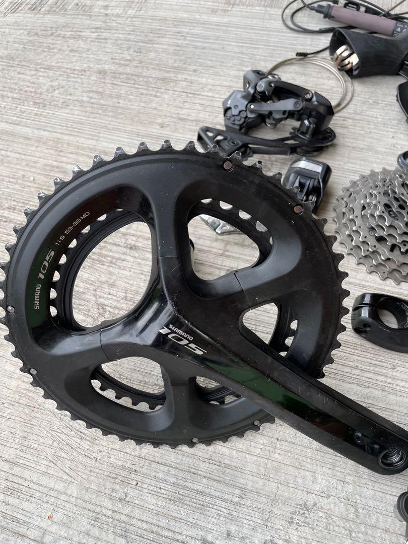 Shimano Ultegra Di2 8050 Groupset, Sports Equipment, Bicycles & Parts, Parts & Accessories on ...