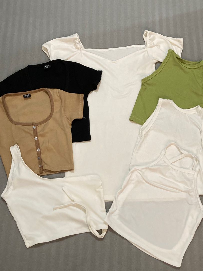 Shopee tops and dress bundle, Women's Fashion, Tops, Others Tops on ...