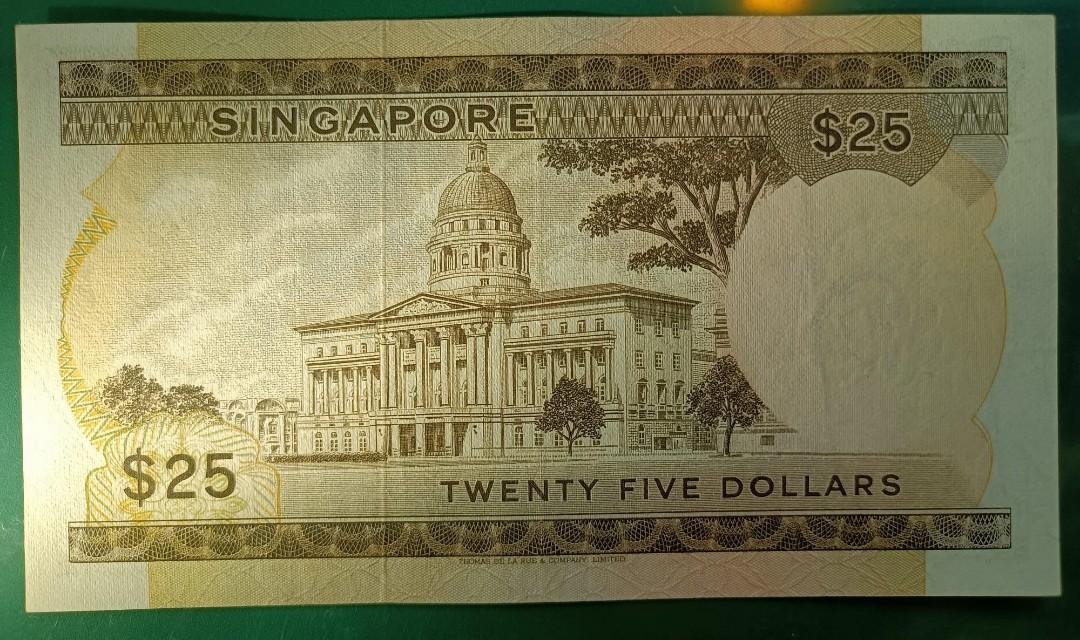 Singapore Orchid $25 EF-GEF, Hobbies & Toys, Memorabilia & Collectibles ...